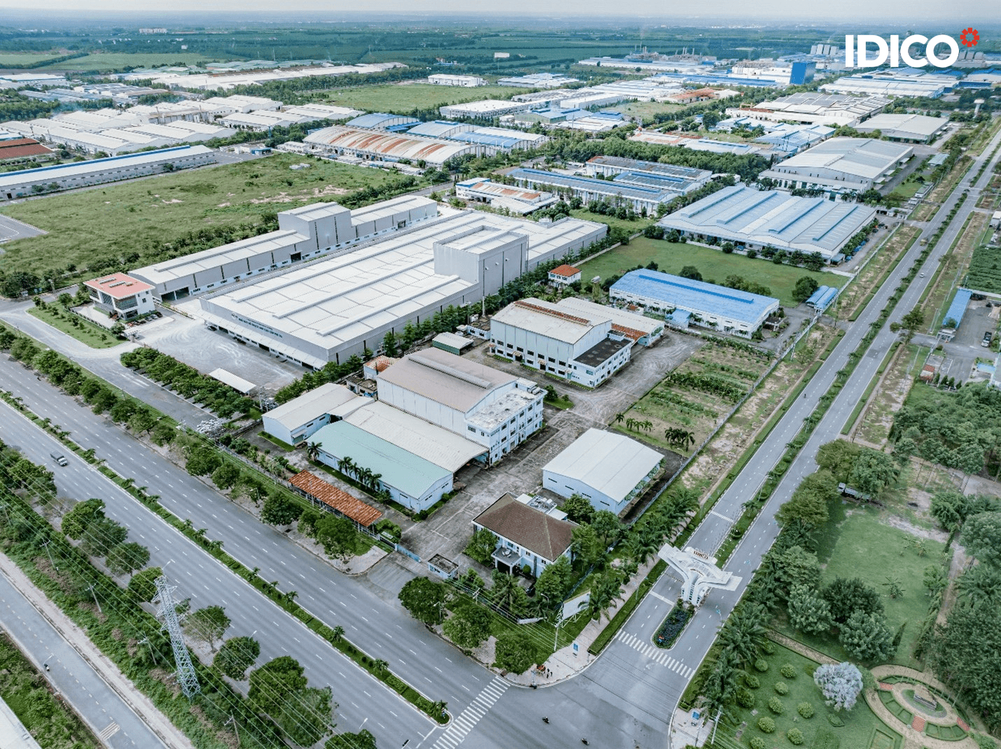 IDICO | ADVANTAGE OF ITS LOCATION FOR IDICO'S INDUSTRIAL PARKS