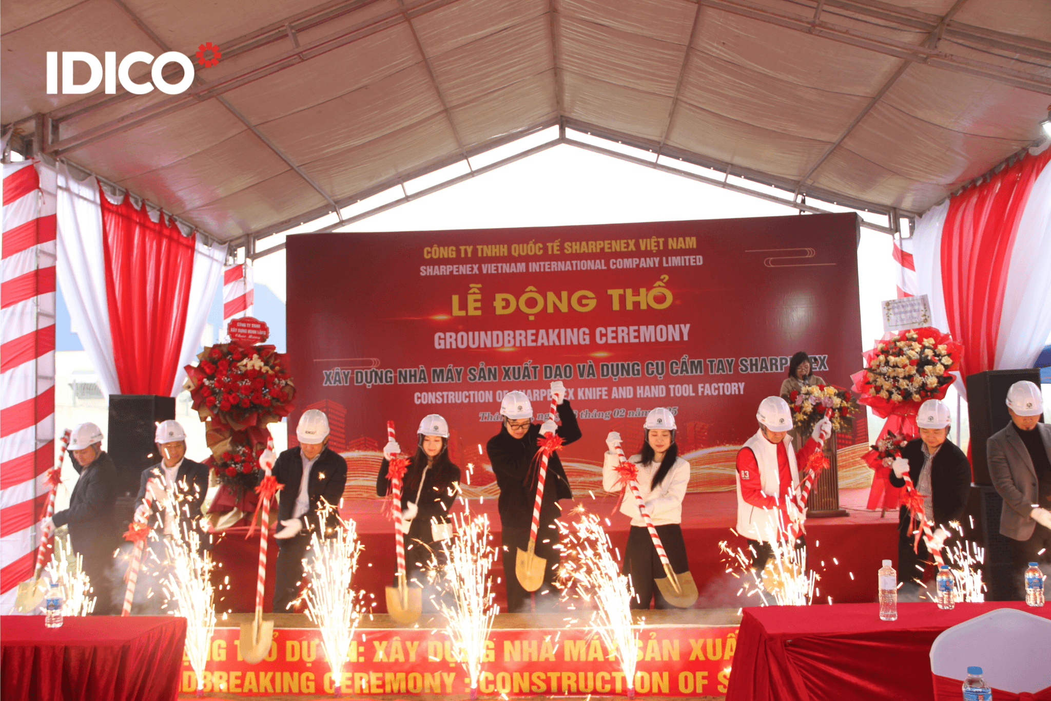 IDICO | COMMENCEMENT OF A 5 MILLION USD FACTORY IN IDICO CAU NGHIN ...