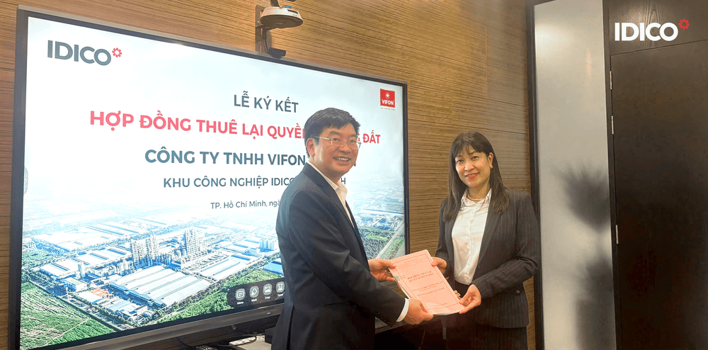IDICO | [KÝ KẾT] VIFON ĐẦU TƯ NHÀ MÁY CHẾ BIẾN THỰC PHẨM TẠI KHU CÔNG NGHIỆP IDICO HỰU THẠNH