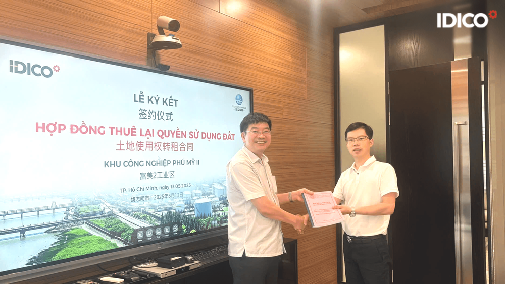 IDICO | [SIGNING CEREMONY] ADVANCED MATERIALS ZILI FROM SINGAPORE ...