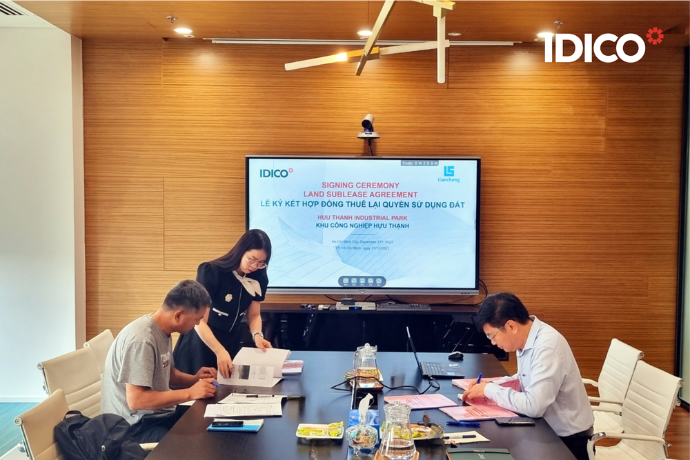 IDICO | IDICO ký hợp đồng với các nhà đầu tư Trung Quốc