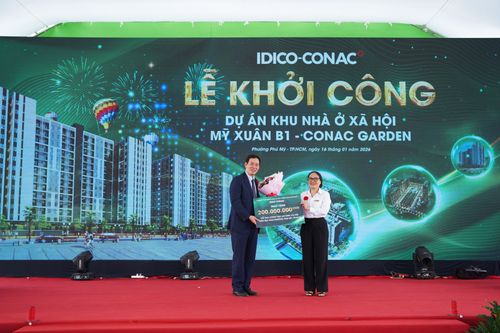 IDICO | IDICO-CONAC KHỞI CÔNG DỰ ÁN KHU NHÀ Ở XÃ HỘI QUY MÔ 1200 CĂN HỘ ...
